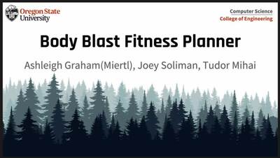 CS467 Week 1 Progress Report - OSU MediaSpace