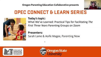 What We’ve Learned: Practical Tips for Facilitating The First Three Years Parenting Groups on ...
