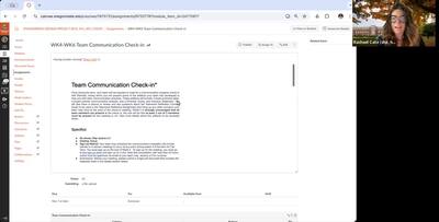 Team Comm Check-In Instructions - OSU MediaSpace