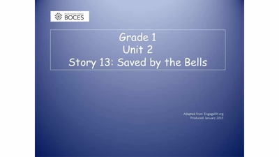 Story 13 Skills Read Aloud: Saved By The Bells - Oneida Herkimer ...