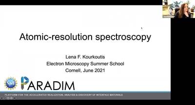PARADIM Electron Microscopy Summer School Public Lectures 2021 - Atomic Resolution Spectroscopy ...
