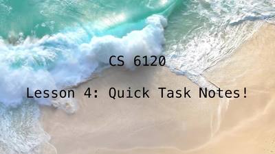 CS 6120: Lesson 4: Implementation Task - Video on Demand