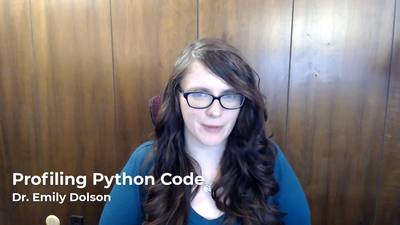 Profiling Python Code - MSU MediaSpace