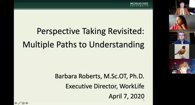 Perspective Taking, Revisited Multiple Paths to Understanding (1) - MSU ...