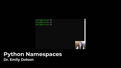 Python Namespaces - MSU MediaSpace