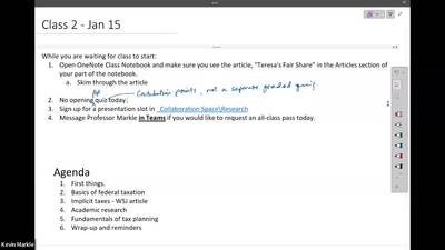 Class 2 - Jan 15 - MSU MediaSpace