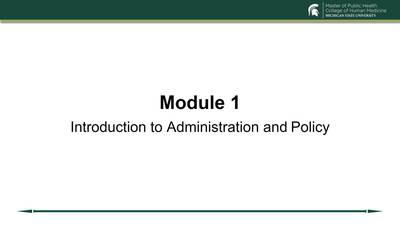 Module 1 Lecture PH 804 - MSU MediaSpace