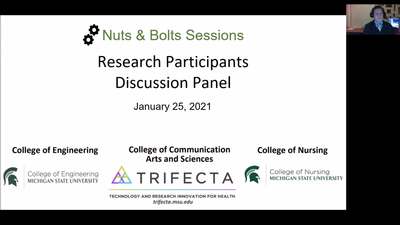 Trifecta Initiative - Participants Panel Discussion - 2021-01-25 - MSU MediaSpace