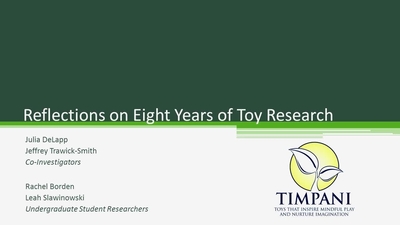 TIMPANI Toy Study 2016 Press Conference - Eastern Connecticut State ...