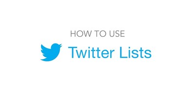 How To Use Twitter Lists For Journalism - mmutube