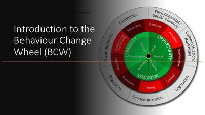 Introduction to the Behaviour Change Wheel Video Presentation - mmutube