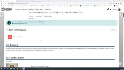 Unit introduction and assessment information - mmutube