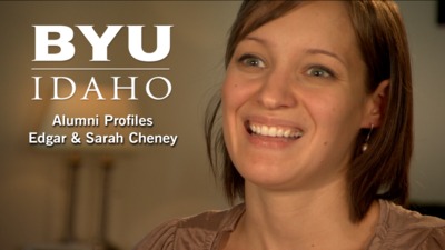 BYU-Idaho Alumni Profile: Edgar & Sarah Cheney - BYU-Idaho