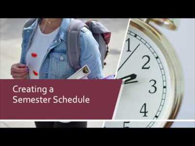 Creating a Semester Schedule - BYU-Idaho