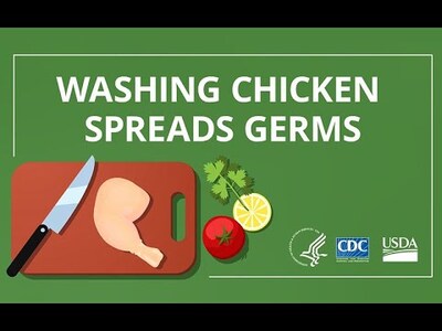 Washing Chicken Spreads Germs - BYU-Idaho