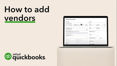How to Add Vendors to QuickBooks Online - BYU-Idaho