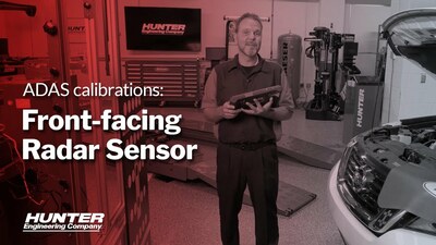 ADAS calibrations: Front-facing radar sensor for the Nissan Pathfinder ...