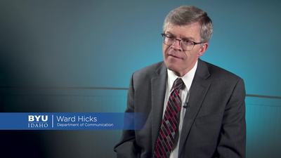 Teaching Counsel from Ward Hicks - BYU-Idaho