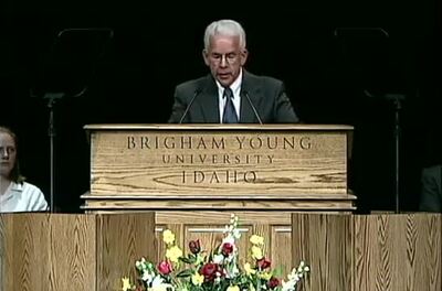 Sister Susan Bednar - “A Disciple Preparation Center.” - BYU-Idaho