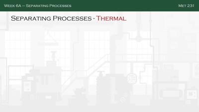 Separating Processes in Manufacturing - BYU-Idaho