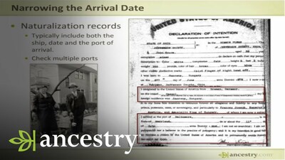 Coming to America: Finding your Immigrant Ancestors | Ancestry - BYU-Idaho