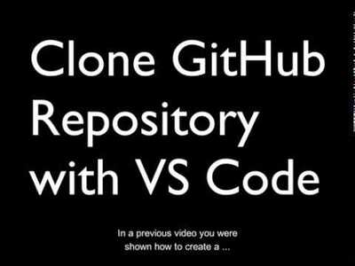 Clone a GitHub Repository Using VS Code - BYU-Idaho