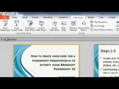 How to create voice-over narration for your PowerPoint Presentation ...