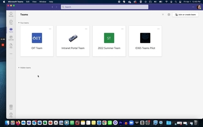 MS Teams Change View - MediaSpace