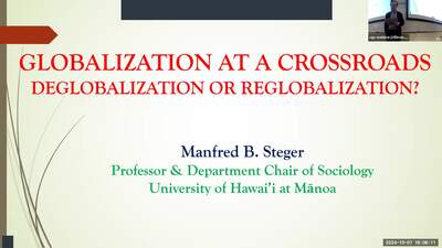 Fall 2024 - Manfred Steger, "Globalization at a Crossroads ...