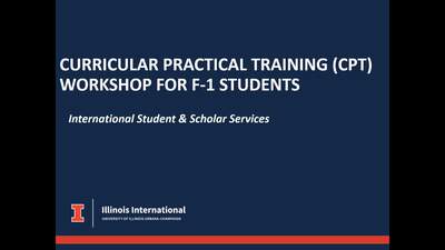 CPT Workshop - Illinois Media Space