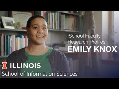 iSchool Faculty Research Profiles: Assistant Professor Emily Knox ...
