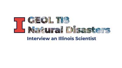 GEOL118 Interview Prof. Jessica Conroy - Illinois Media Space