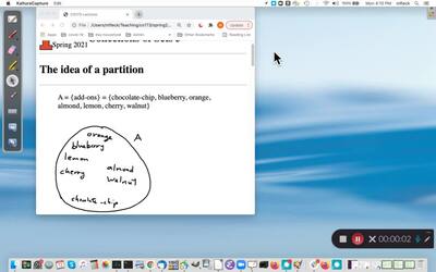 CS 173 (Spring 2021) Collections of sets 3 - Illinois Media Space