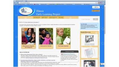 Illinois Early Learning Project website and its resources related to ...