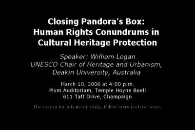 Closing Pandora's Box: Human Rights Conundrums in Cultural Heritage ...