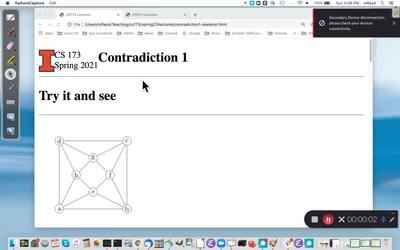 CS 173 (Spring 2021) Contradiction 1 - Illinois Media Space