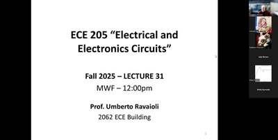 ECE 205 Fall 2025 - Lecture31 - Illinois Media Space