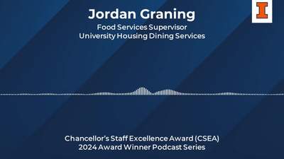 Jordan Graning - Chancellor’s Staff Excellence Award (CSEA) 2024 Winner ...