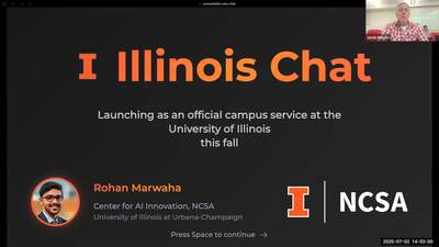 Illinois Chat: Rohan Marwaha NCSA - Illinois Media Space