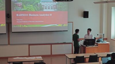 Business Analytics II (BADM 211 C) Fall 2023 - Illinois Media Space