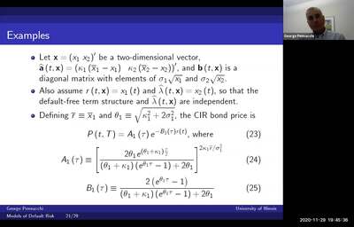 Reduced Form Approach Examples - Illinois Media Space