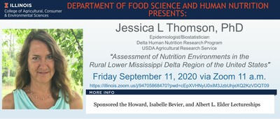 FSHN 597 Fall 2020 Graduate Seminar Series- Dr. Jessica Thomson- Sept ...