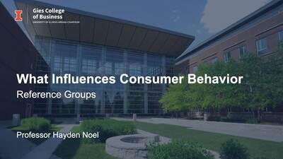 What Influences Consumer Behavior Reference Groups - Illinois Media Space