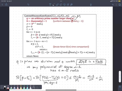 15. String matching via rolling hash - Illinois Media Space