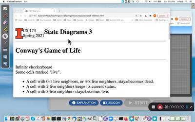 CS 173 (Spring 2021) State Diagrams 3 - Illinois Media Space