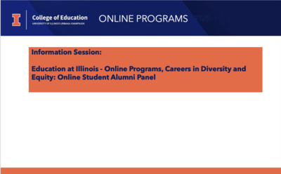 Education at Illinois - Online Programs, Careers in Diversity and ...