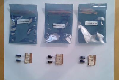 EM kit capacitors - Illinois Media Space