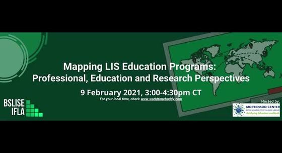 Mapping LIS Education Programs: Professional, Education and Research ...