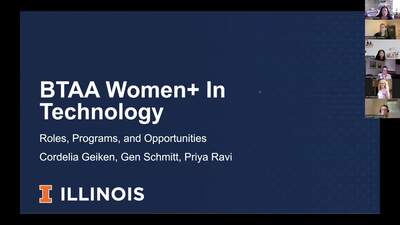 WIT Professional Development Program: Overview of BTAA WIT Roles ...