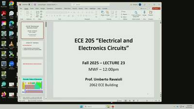 ECE 205 Fall 2025 - Lecture 23 - Illinois Media Space